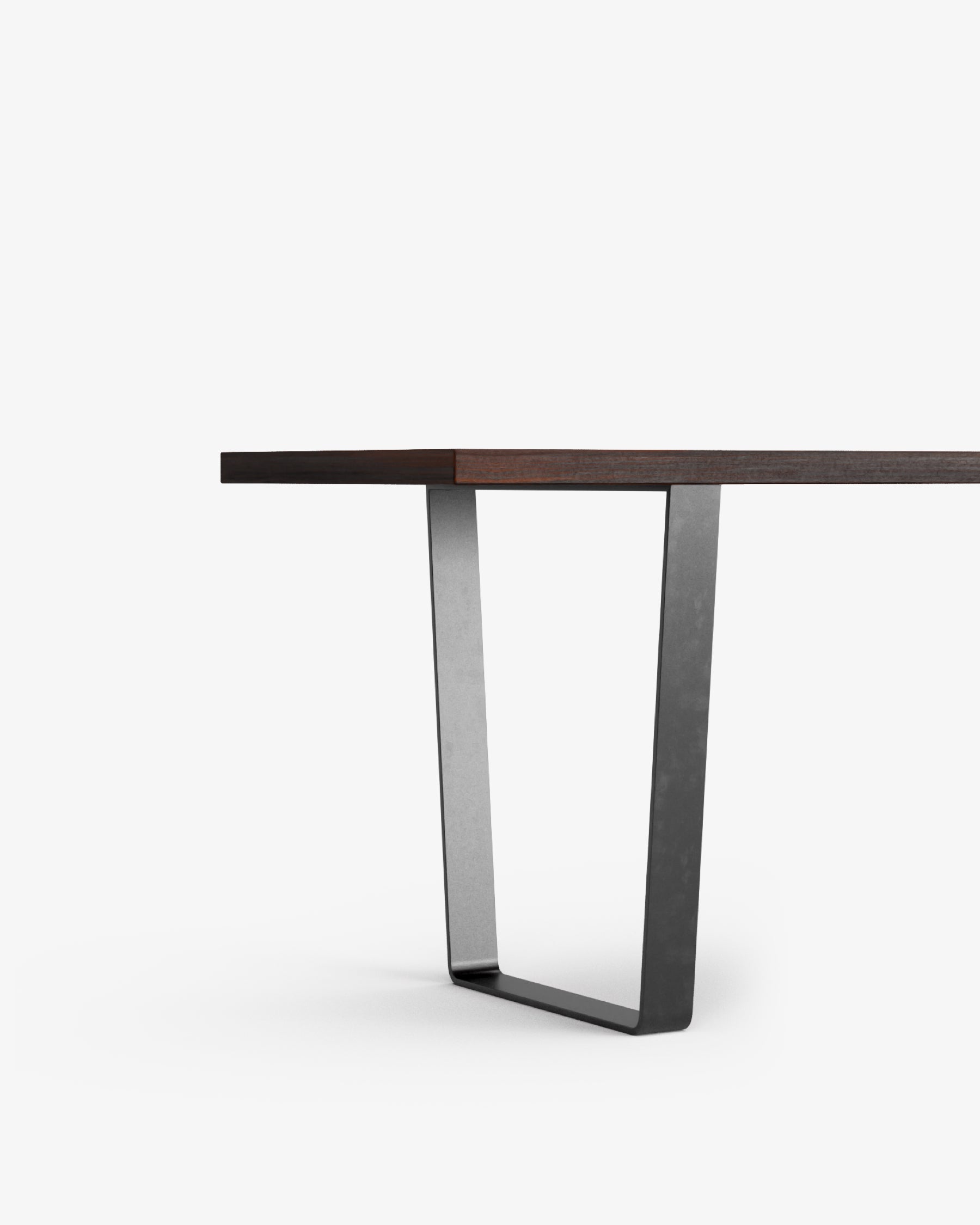 Large Steel Trapezoid Table Legs | 21"-35" – VHPL